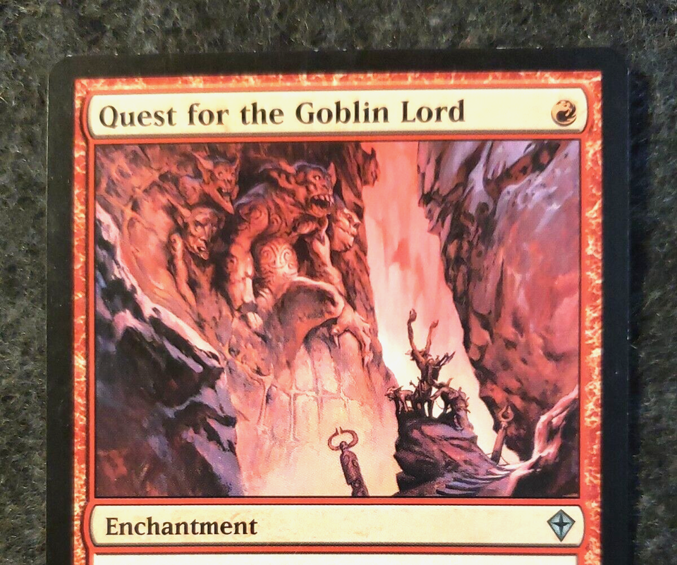 Quest for the Goblin Lord Worldwake VLP Red Uncommon MAGIC MTG CARD ...