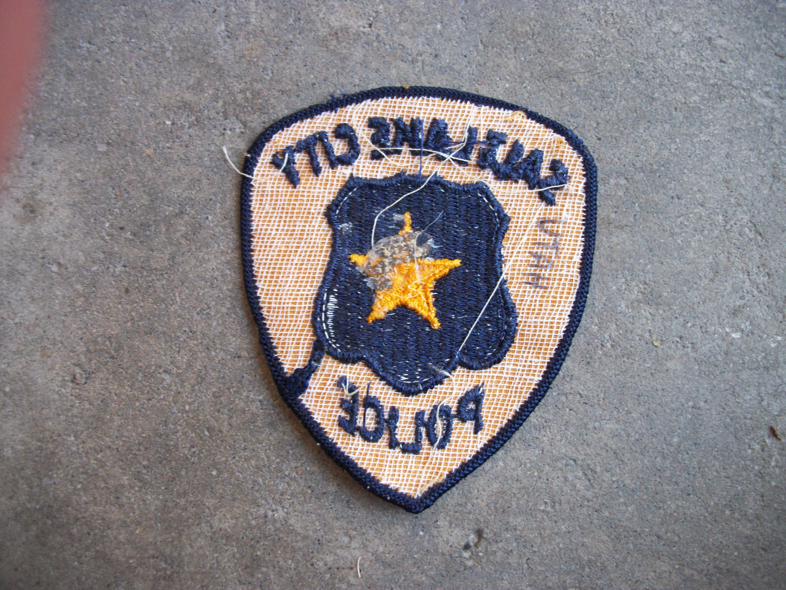vintage 1970 Salt Lake City Utah Police Patch star | eBay