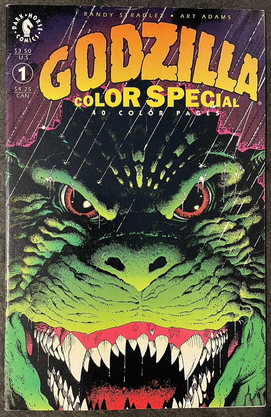 Godzilla Color Special N.1 Dark Horse Art Adams Randy Straley | eBay