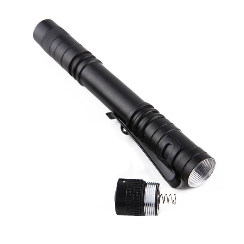Mini Pen Light XPE R3 Torch Waterproof Clip Pocket Outdoor LED ...