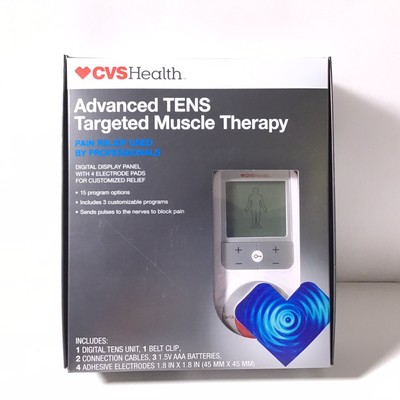Cvs Health Advanced Tens Targeted Muscle Therapy User Manual