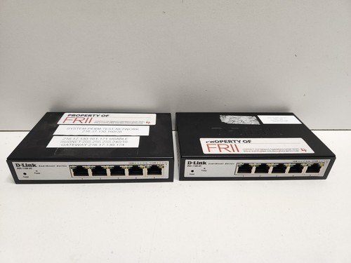 LOT OF 2 GUARANTEED! D-LINK 5-PORT ETHERNET MODULES DGS-1100-05 | eBay