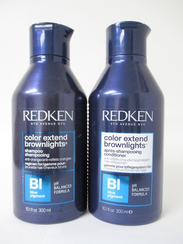 Redken COLOR EXTEND BROWNLIGHTS Shampoo & Conditioner 10.1 oz each ...