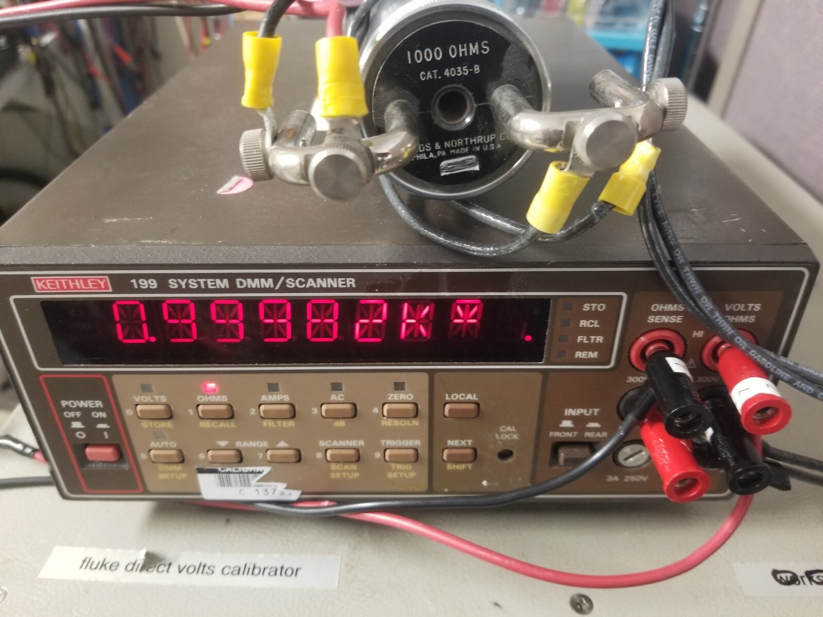 Keithley 199 DMM ACCURATE READINGS! High speed measurements GPIB ...