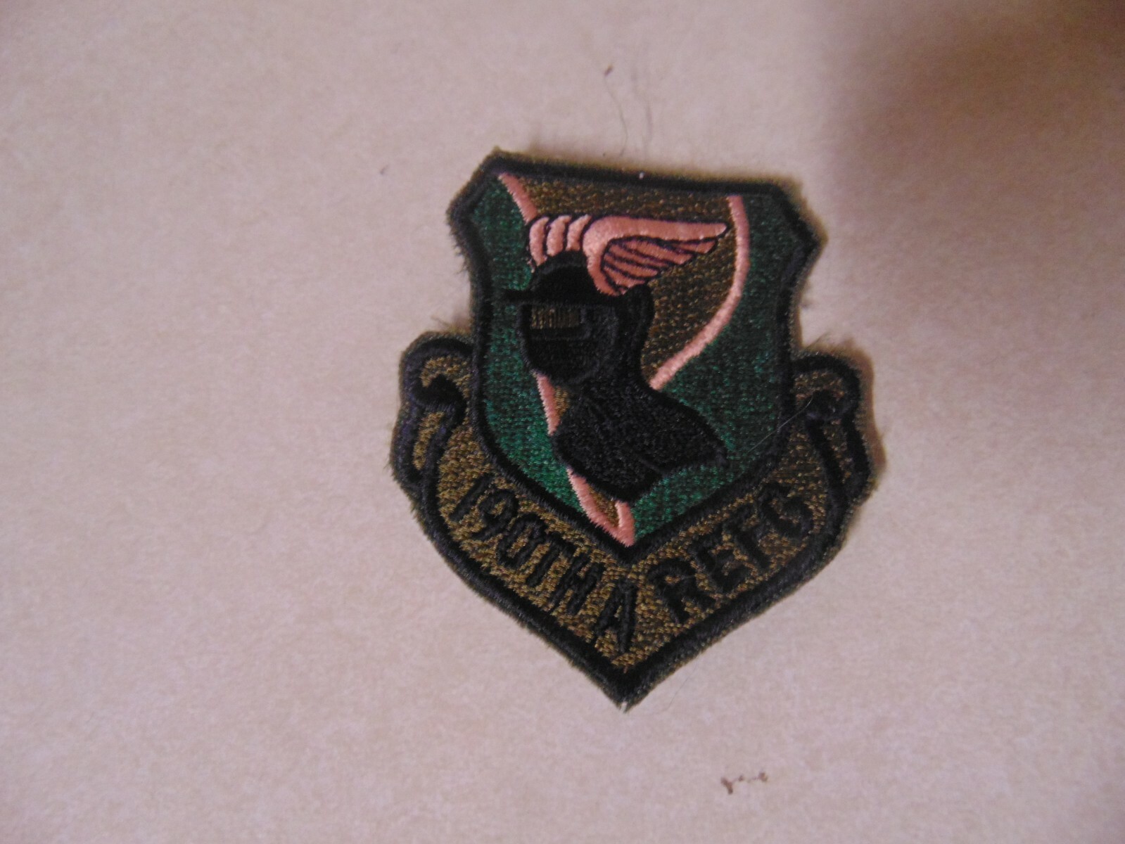 MILITARY PATCH SEW ON OLDER POCKET US AIR FORCE 190TH A REFG REFUELING ...