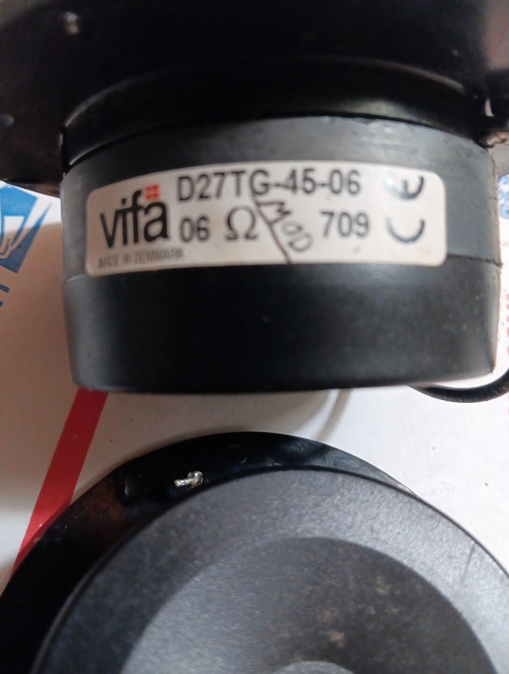 VIFA 1" DOME TWEETERS VIFA #D27TG-45-06, | eBay