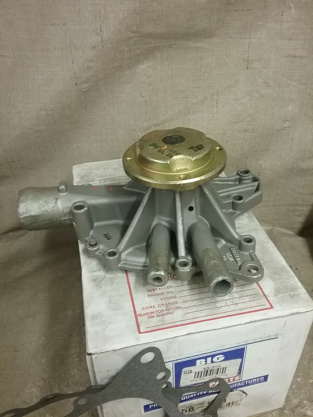 New Genuine A1 Cardone/Big A Auto Parts Water Pump 58-319 | eBay
