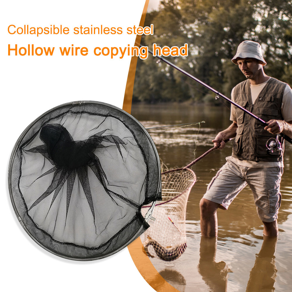 Folding Fishing Dredge Net Fishing Hand Net Head Outdoor Accessories ...