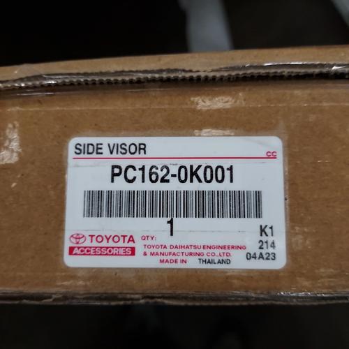 Genuine Toyota Wind Deflectors | PC162-0K001 | eBay