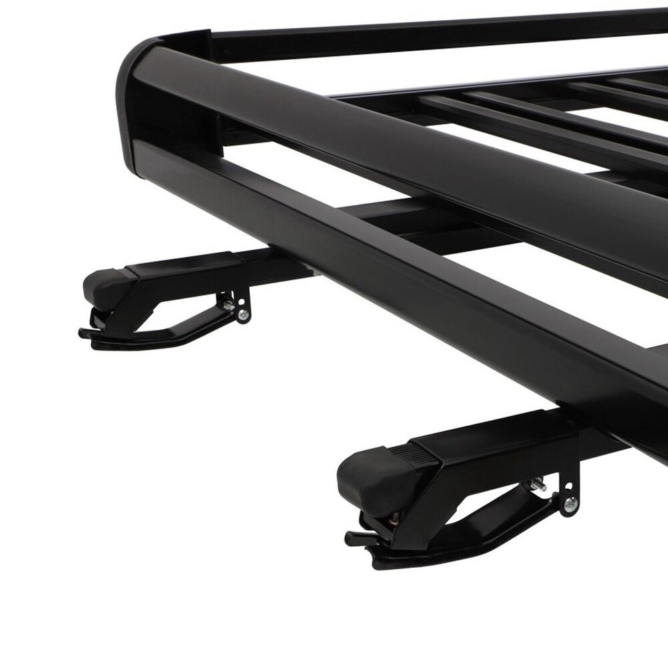 MIROZO 50"X 38" Roof Rack SUV Top Cargo Luggage Carrier Basket+Black ...