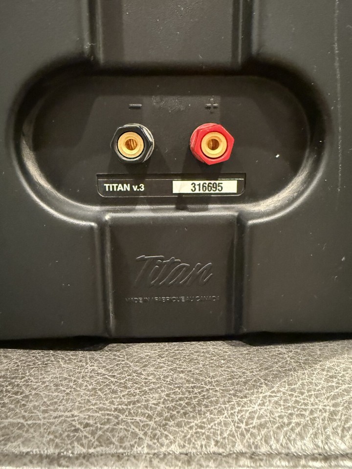 Paradigm Titan v3 Bookshelf Speakers 6 1/2" woofers Black pair | eBay