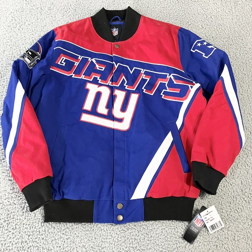 New York Giants NFL G-III Carl Banks Jacket Mens Large Extreme Strike ...