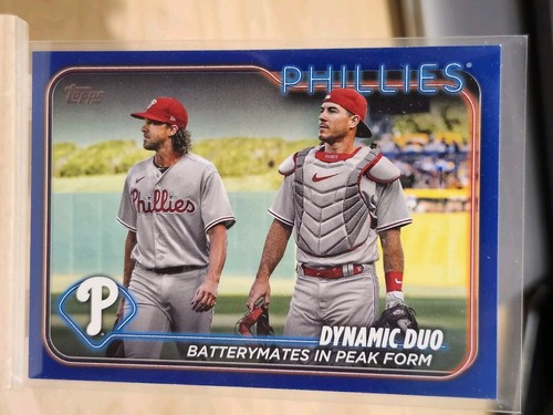 2024 Topps Series 2 -Checklist Royal Blue #428 Dynamic Duo/Philadelphia ...