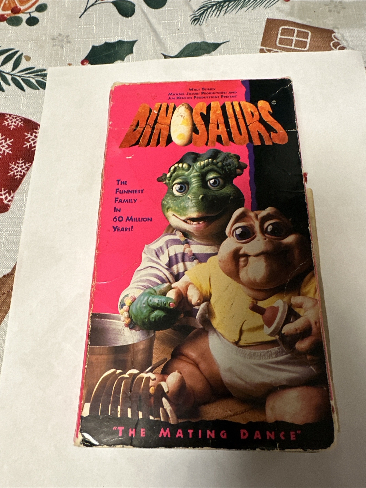 Walt Disney Dinosaurs "The Mating Dance" VHS Tape 1991 Volume 2 717951267030| eBay