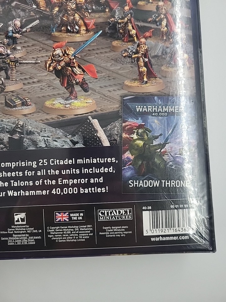 Warhammer 40K Shadow Throne Sealed New Boxed Set Genestealer Custodes ...