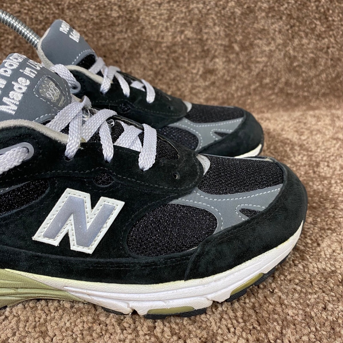 New Balance 993 Womens Size 8 2A Shoes Sneakers Black Grey New Balance 993 Womens Size 8 2A Shoes Sneakers Black Grey