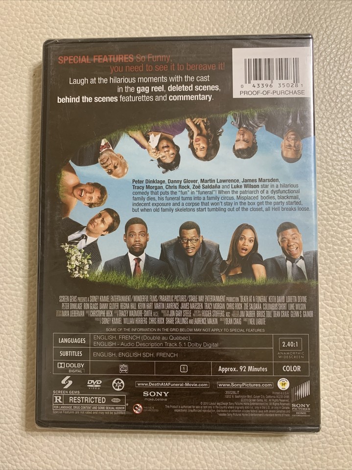 Death at a Funeral (DVD, 2010) Brand New 43396350281| eBay