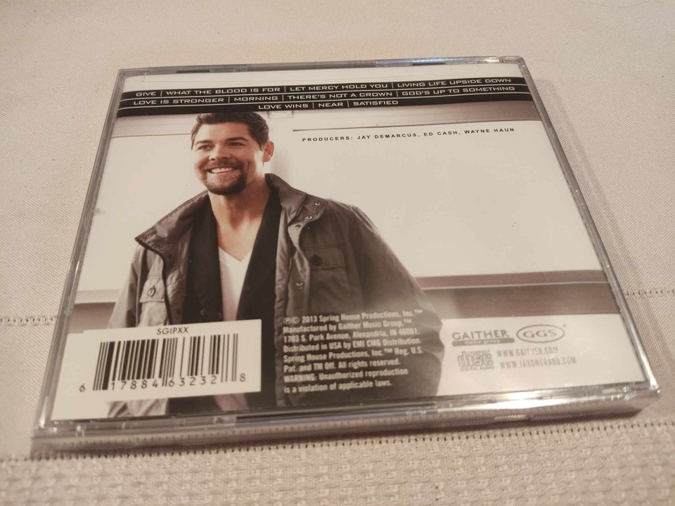Sealed - NIP - Jason Crabb 'Love Is Stronger' CD - Christian Music ...