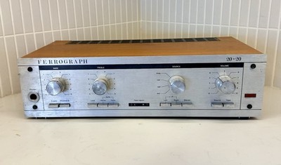 1968-1974 Vintage Ferrograph Amplifier 20+20-78 (F307) Made In England ...