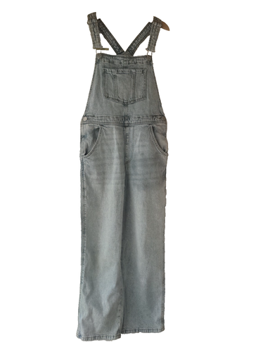 H&M Classic Cute Girls Light Wash Denim Overalls Sz 8 | eBay