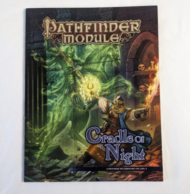 PATHFINDER RPG Module CRADLE OF NIGHT NEW Complete Paizo 2018 | eBay