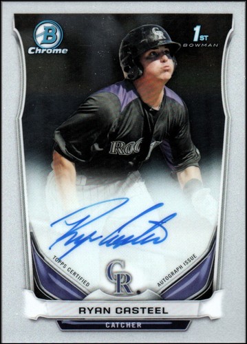 2014 Bowman Chrome Prospect Autographs #BCAPRC Ryan Casteel - NM-MT | eBay