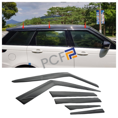 Sun Rain Visors Wind Rain Guards For Land Rover Range Rover Sport 2014 ...