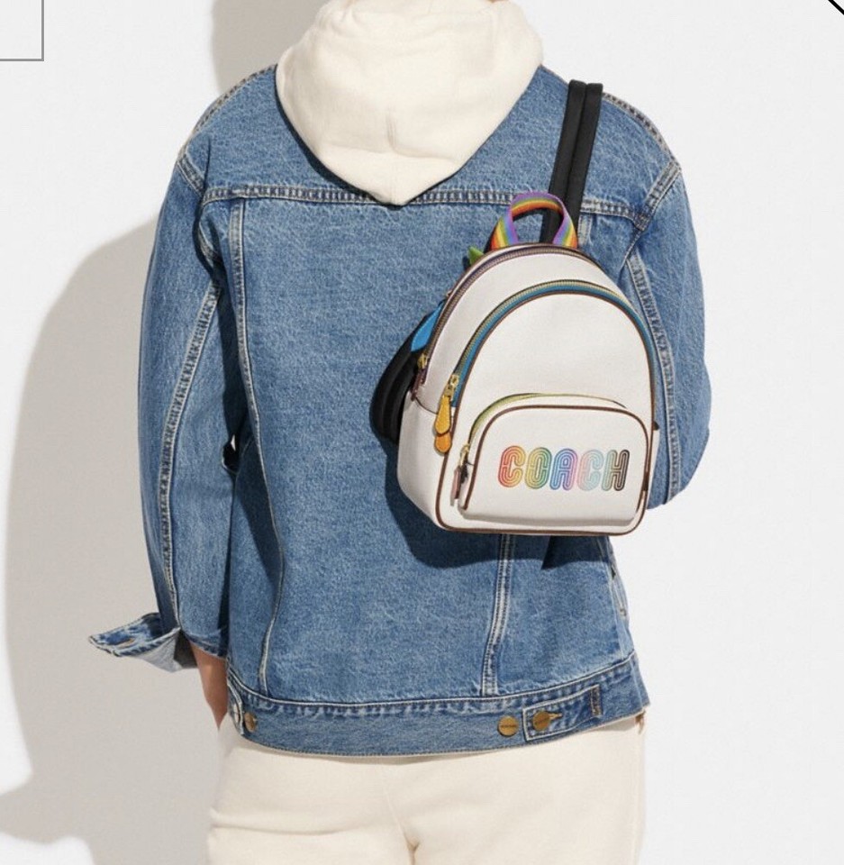 Coach Women's Backpack, Mini - Chalk White 195031573866| eBay