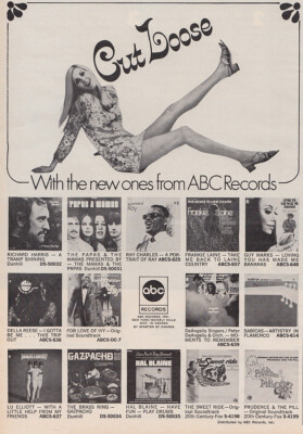 1968 ABC Records: Cut Loose with the New Ones Vintage Print Ad | eBay