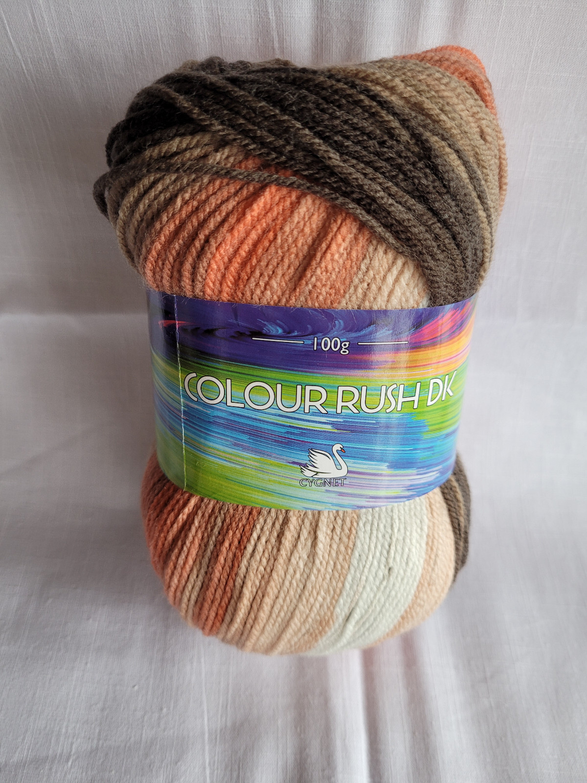 Cygnet COLOUR RUSH DK Knitting Yarn / Wool - 100g Double Knit Ball - Crochet | eBay