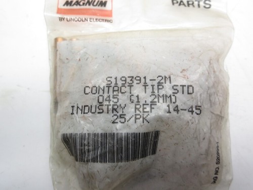 LINCOLN ELECTRIC S19391-2M (PKG OF 25) NSMP | eBay