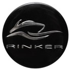Rinker Boat Badge Decal | Logo Sticker Black 1 5/8 Inch | eBay