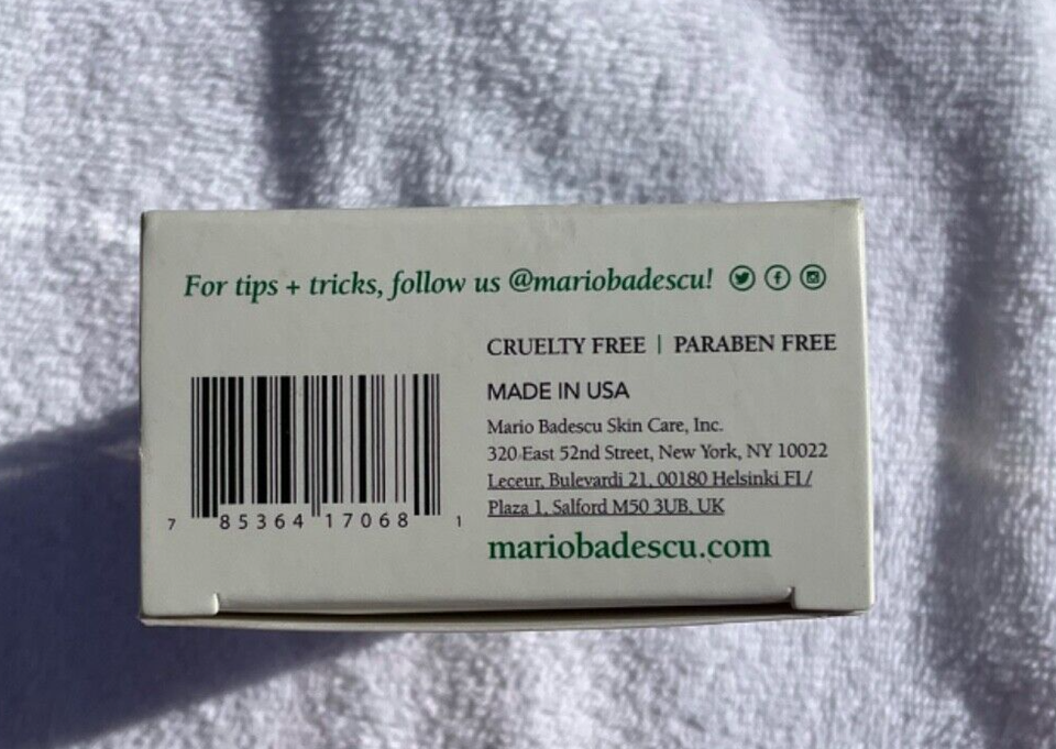 Mario Badescu Facial Spray with Aloe Cucumber and Green Tea 4oz & Mint ...