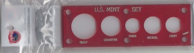 Capital Holder Plastic Coin Case Capsule For US Mint Set Cent To Half ...