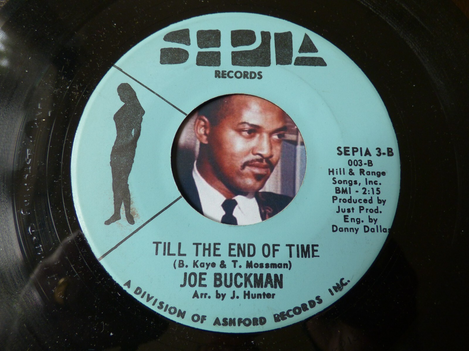 ORIGINAL DETROIT NORTHERN SOUL 7" VINYL RECORD TILL THE END OF TIME JOE ...