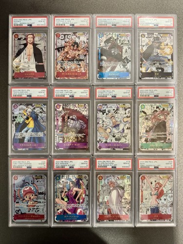 OP01 - PRB01 Manga ALT ART One Piece Cards Set (JAP) PSA 10 | eBay