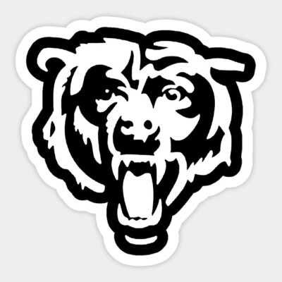 8" Chicago Bears Decal Vinyl Window Decal Set Of 2 DECALS | eBay