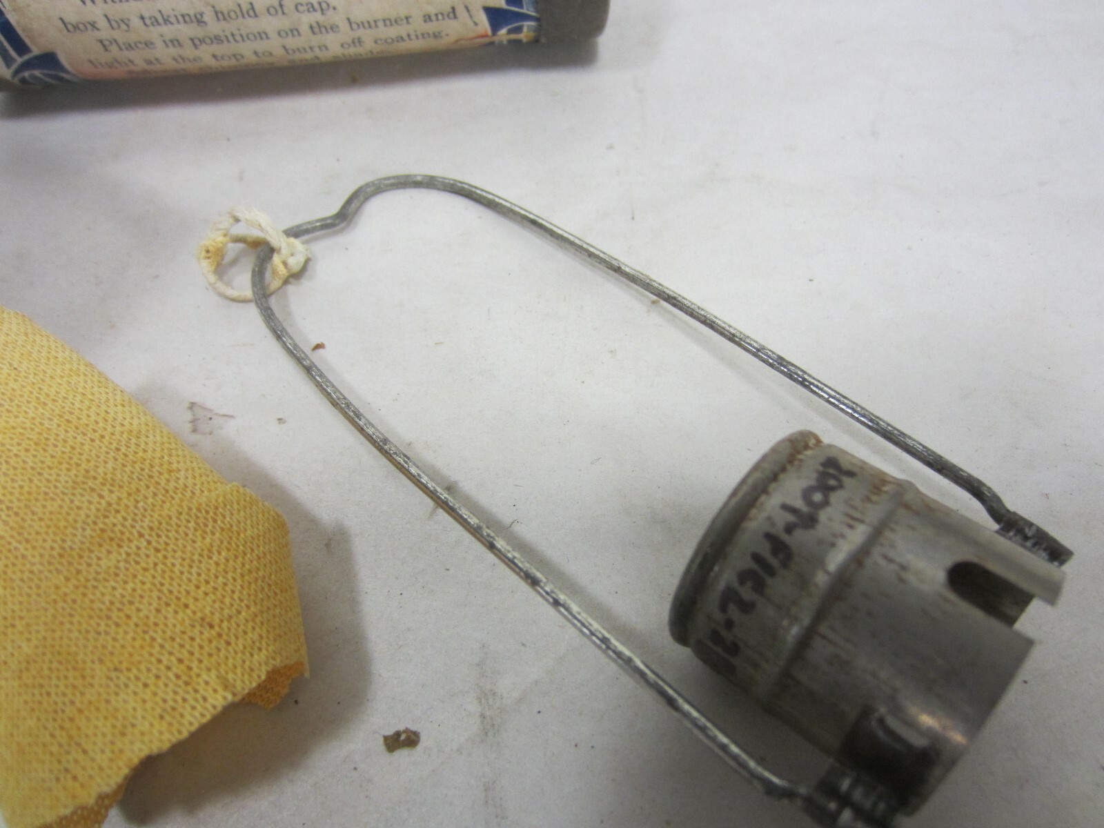 2 Vintage Ohio Michigan Paper Co. Night Owl Lamp Mantles | eBay