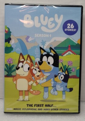 Bluey Season 1 The First Half DVD New! 26 Stories NTSC Family 2018 ...