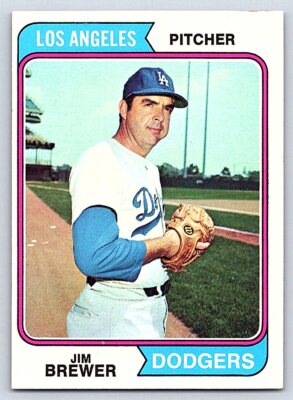Jim Brewer 1974 Topps #189 - Please see pics for cond. | eBay