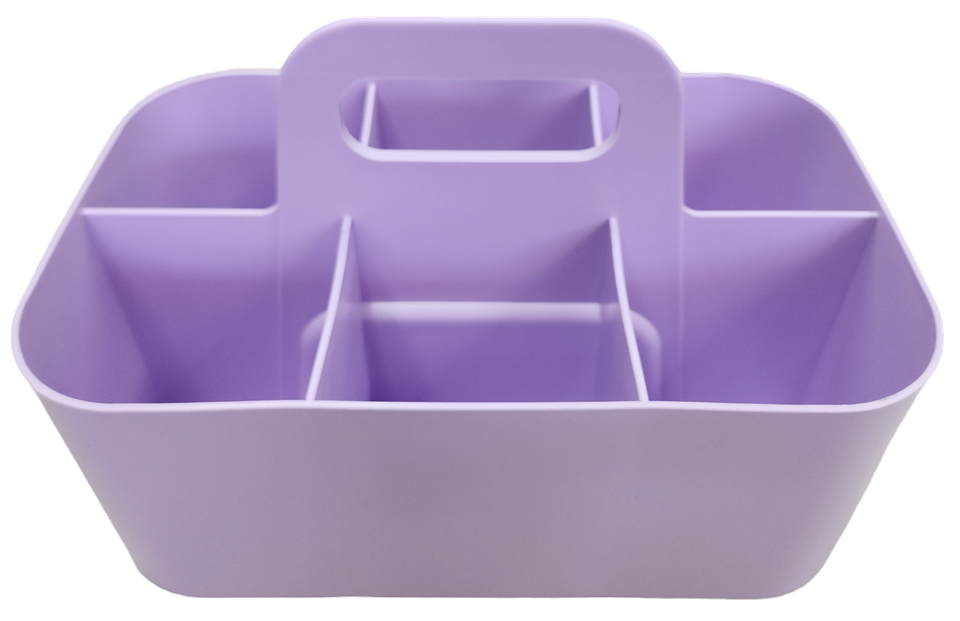 Small Stackable and Portable Simple 6-Compartment Caddy - Made In USA ...