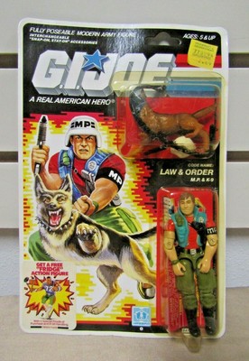 Vintage 1987 Hasbro GI Joe Law & Order "Explosion Back" MOC Fridge ...