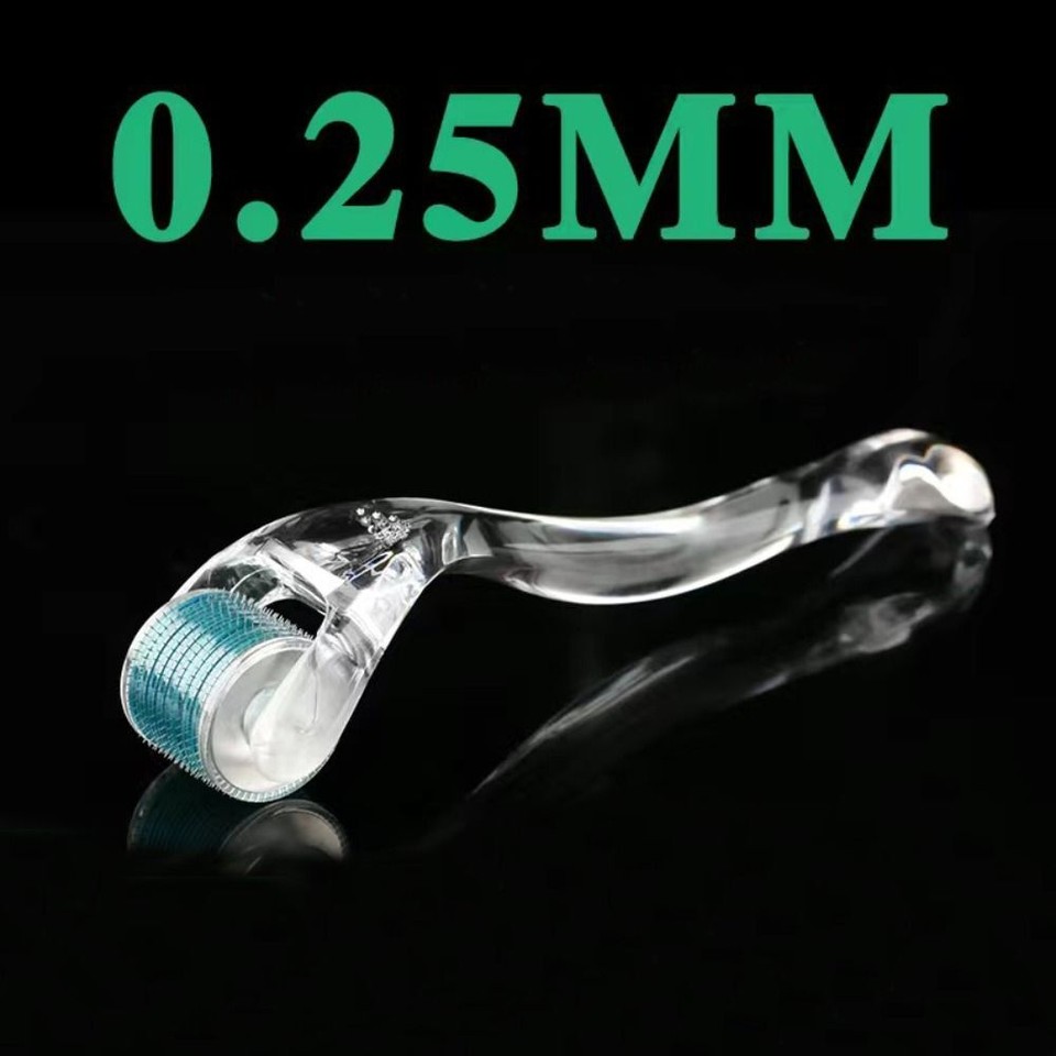 Hair Growth 540 Titanium Roller Scalp Needle Roller Face Scurf Skin | eBay