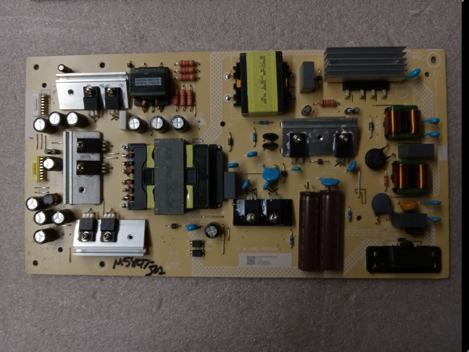 Vizio 58" M58Q7-J01 Power Supply Board ADTVK1820AAR, (715GB653-P01-000 ...