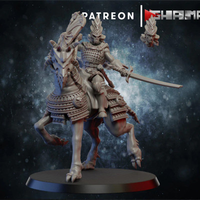 Blood Cavalry 2 | Undead | Fantasy Miniature | Ghamak | eBay UK