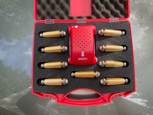 NEW SWIX 10 Piece Roller Nordic Structure Ski Waxing Kit T0423K $810 | eBay