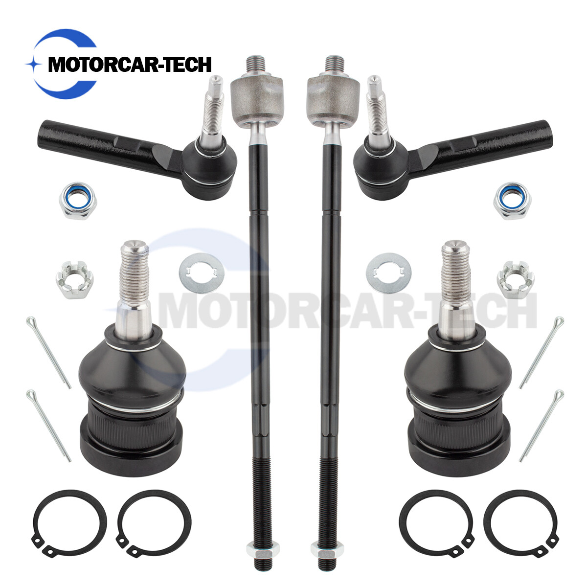 6pc Front Lower Suspension for 2004-2008 Chrysler Pacifica K80759 ...