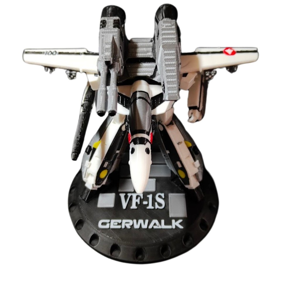 Model Kit Varitech Vf1 Gerwalk Mode 1/100 Scale Full Color Robotech ...