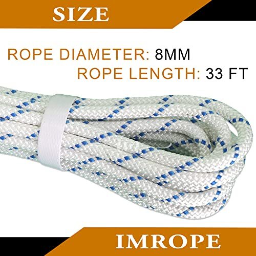 8mm Braided Polyester Rope Great for Clothes Line Drying and Swing 7 ...