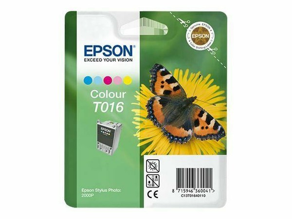 Original Set Epson Color Black T015 T016 for Epson Stylus Photo 2000 P ...